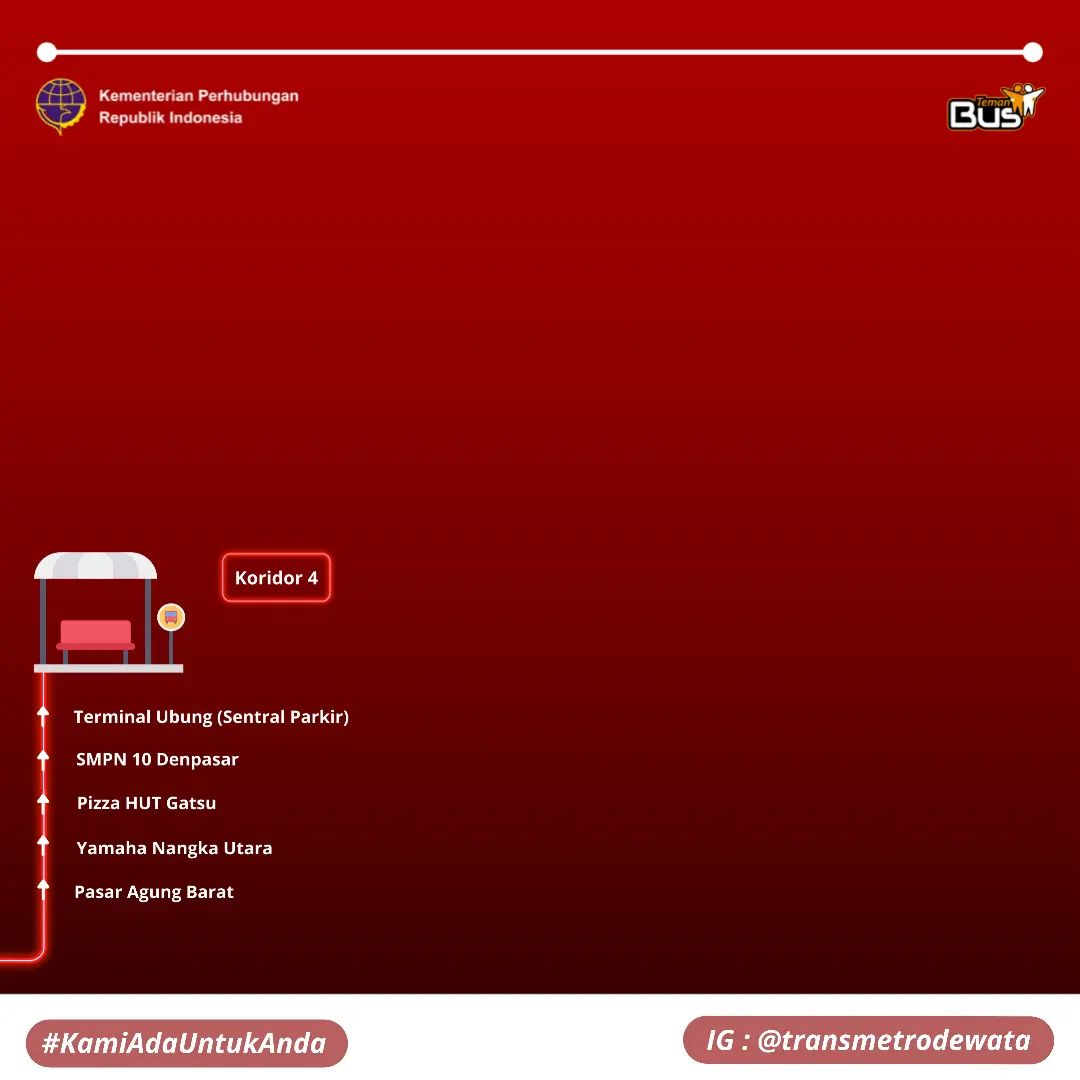 Trans Metro Dewata / Teman Bus Denpasar : Rute, Jadwal, Harga Tiket